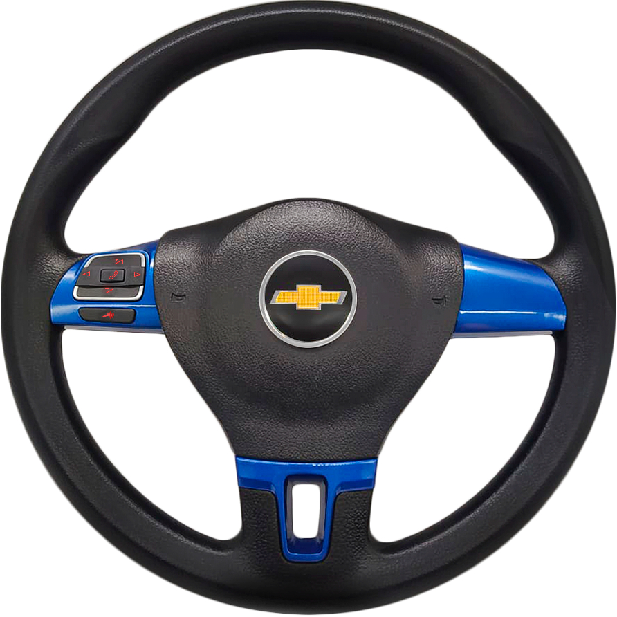 Volante Gm Chevrolet Mult. Tsi Led Azul Mustang Celta Astra Corsa ...