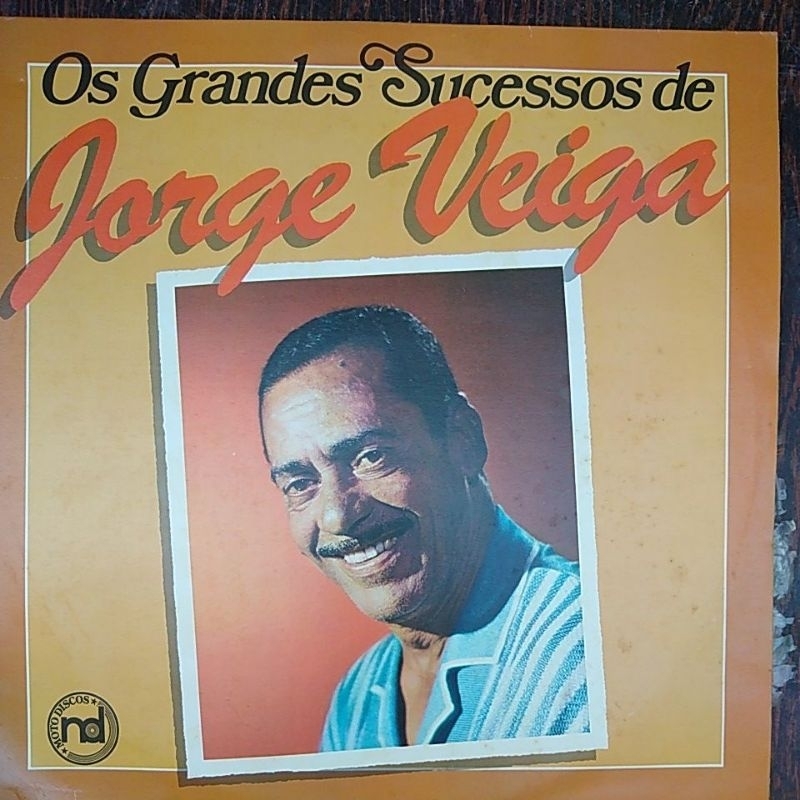 Disco de vinil Os grandes sucessos de Jorge Veiga | Shopee Brasil
