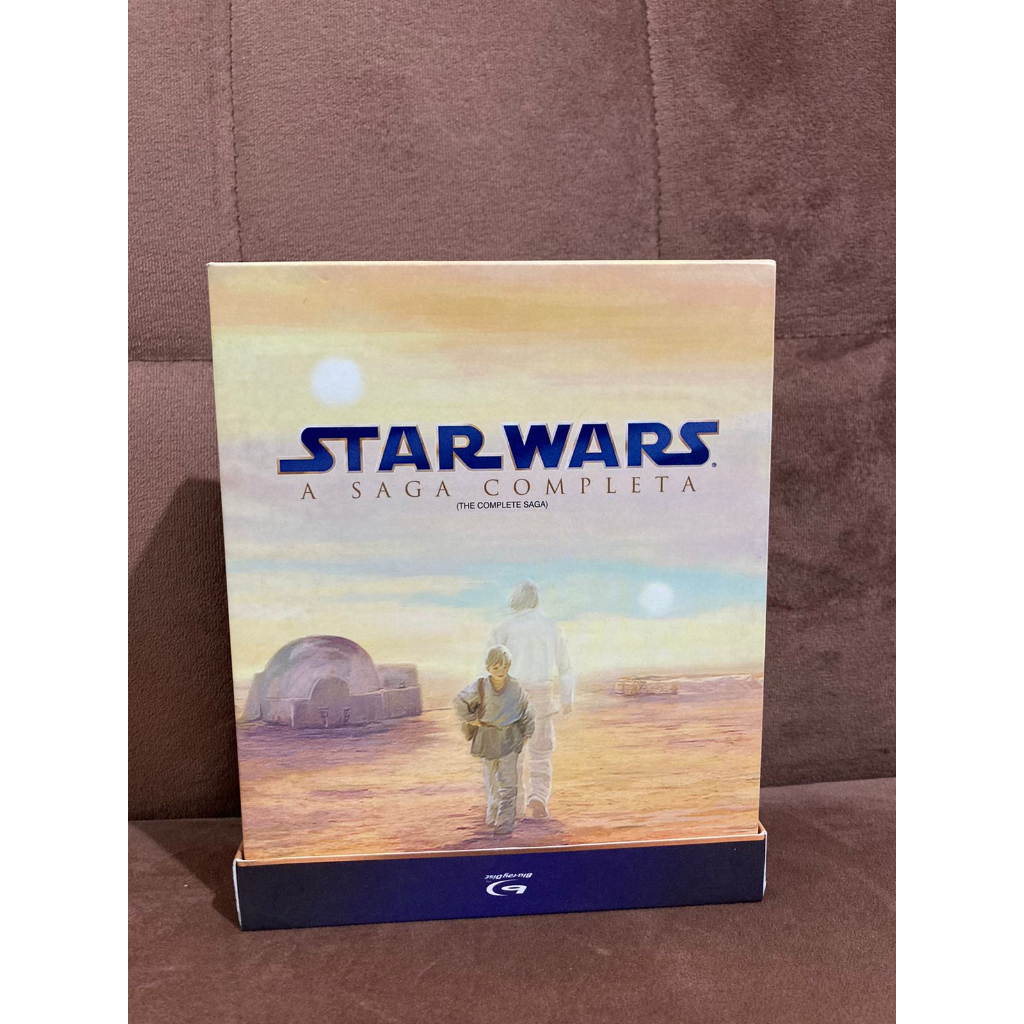 Box Blu-ray Star Wars A Saga Completa | Shopee Brasil