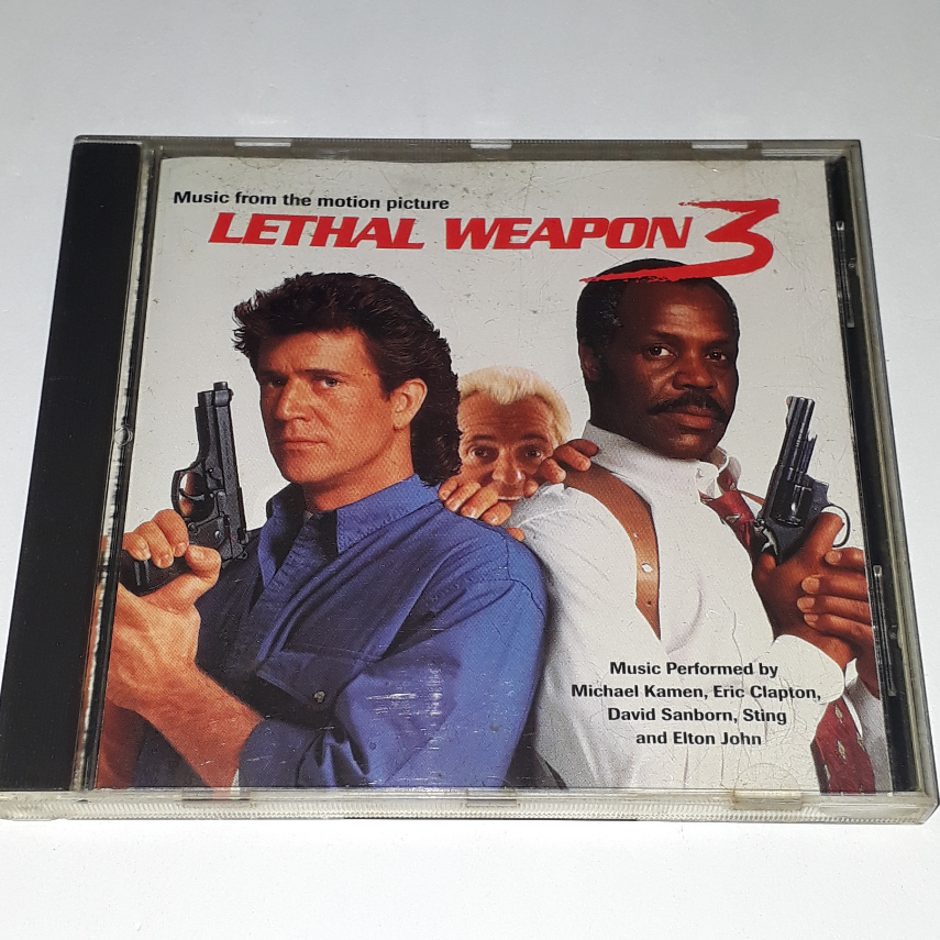 CD Máquina Mortífera 3 - Lethal Weapon 3 Trilha Sonora Do Filme Original | Shopee Brasil
