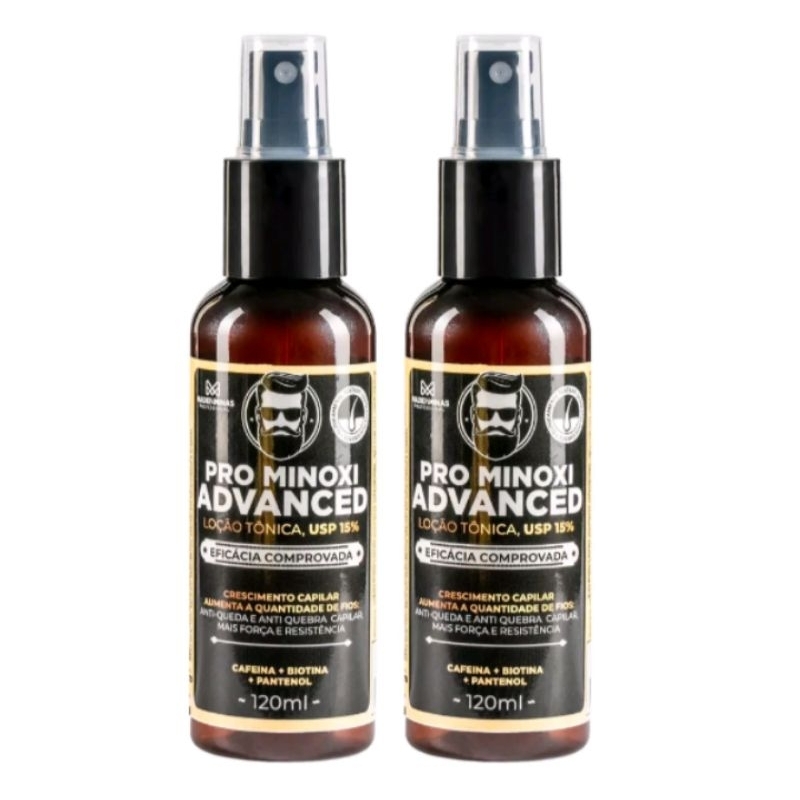 2 unidades minoxidil pro barber | Shopee Brasil
