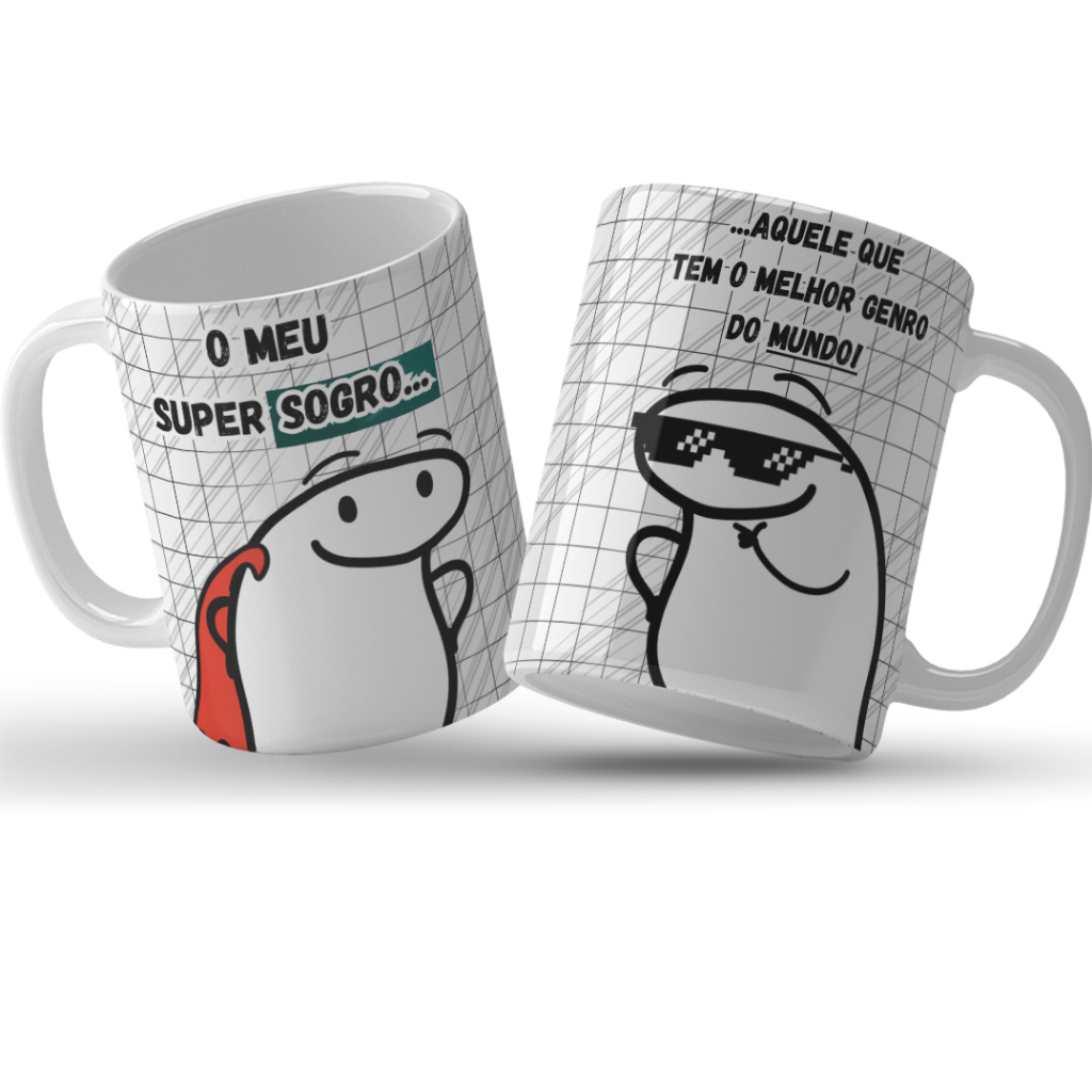 Caneca Para Sogro Personalizado Flork Divertida - Aquele Que Tem O ...