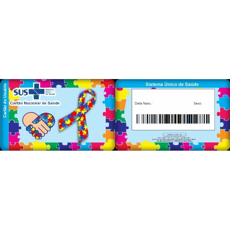 Cartão do SUS Personalizado - Fazemos Todos os Temas | Shopee Brasil