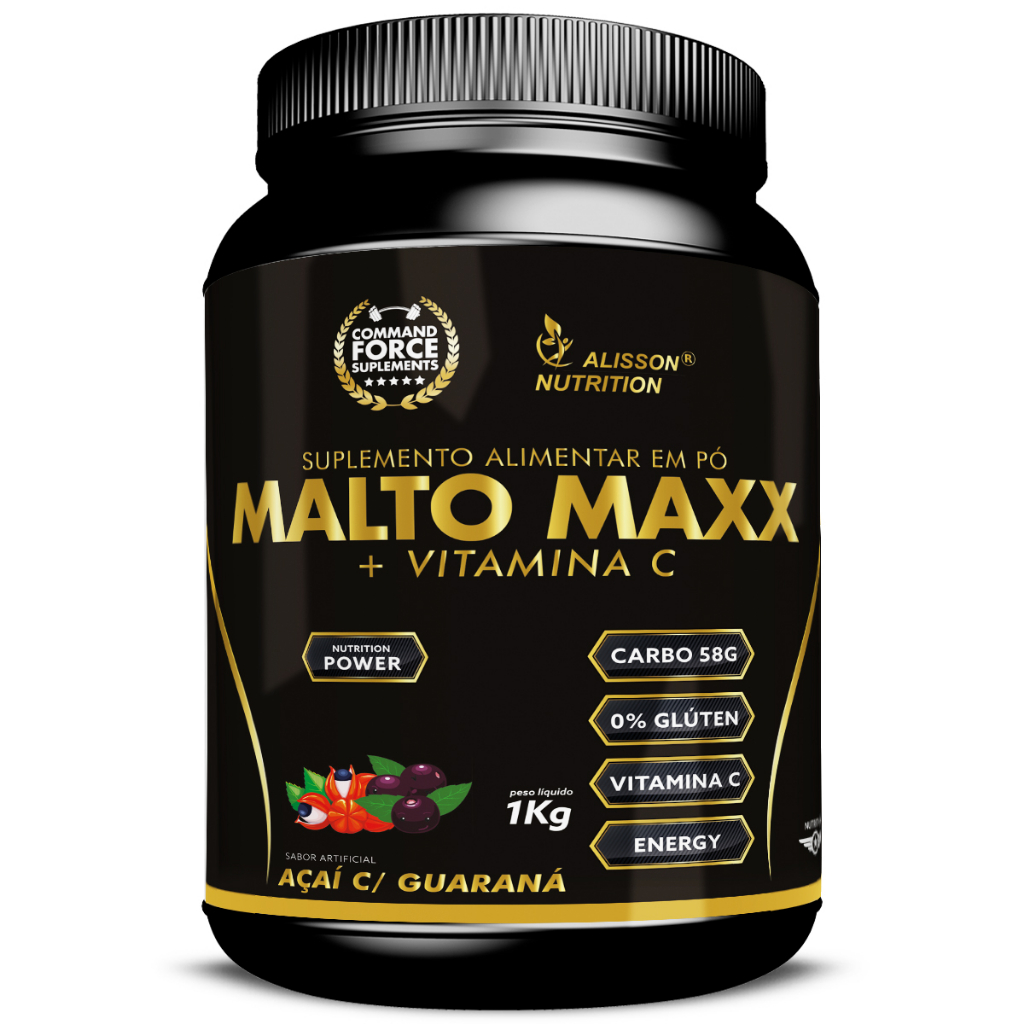 Suplemento Energético Malto Dextrina 1kg Pré E Pós Treino | Shopee Brasil