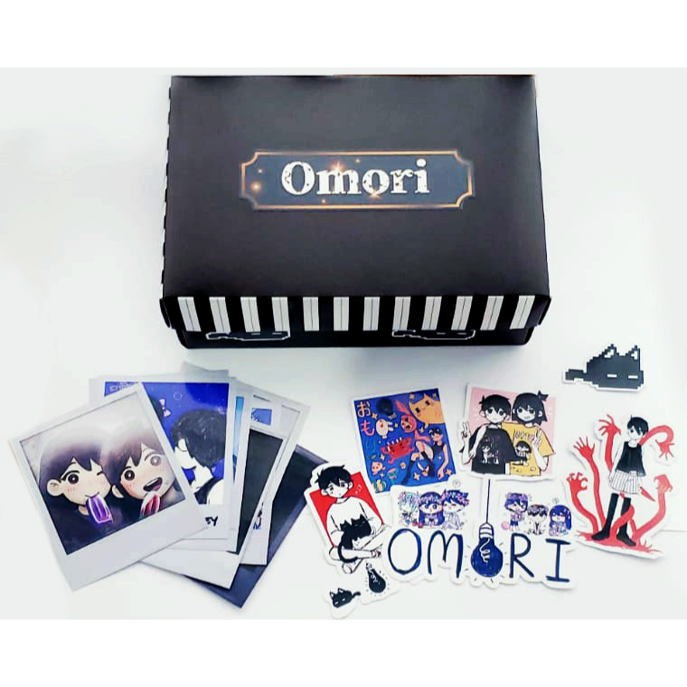 Pack Completo Omori Real World - Omori World and The Truth 102 Polaroids Adesivas OMOCAT ...