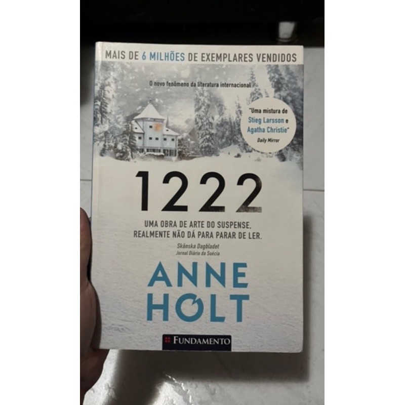 livro Anne Holt 1222 LER DESCRIÇÃO | Shopee Brasil