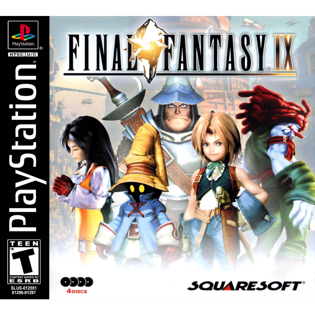 Final Fantasy IX - Cd Patch Ps1 Play 1 Psx (4 cds) - Escorrega o Preço