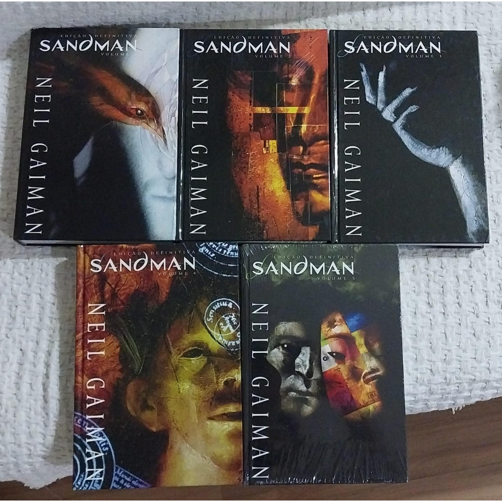 Absolute Sandman Vol. 1 a 5: Edição Definitiva coleção completa ...