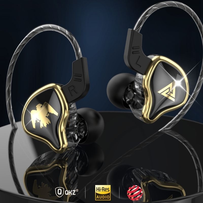 Fone de ouvido Original Qkz Ak6 Ares e QKZ Akx com retorno de palco in ...