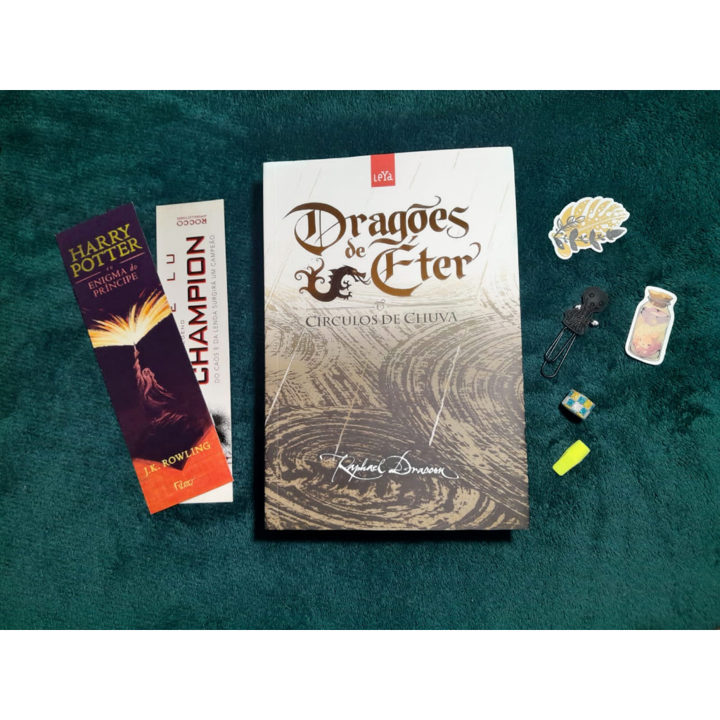 Kit livro Círculos de Chuva Dragões de Éter # 3 - Raphael Draccon ...