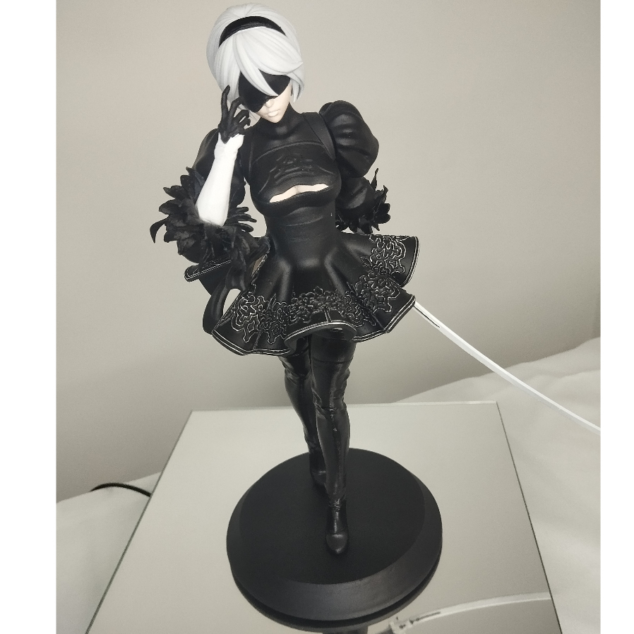 Action Figure 2B 25cm - Resina Figure 1/7 Scale - Original Boneca Resin - 2B - Character Nier ...