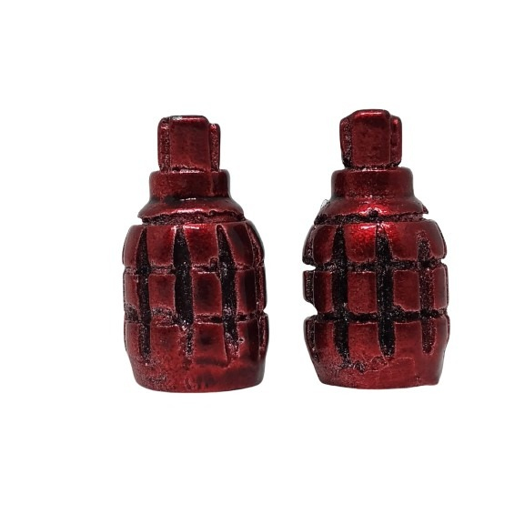 Par Tampa Ventil Válvula Pino Bico capa De Pneu Para Bike Moto Carro tuning, Cromados ...