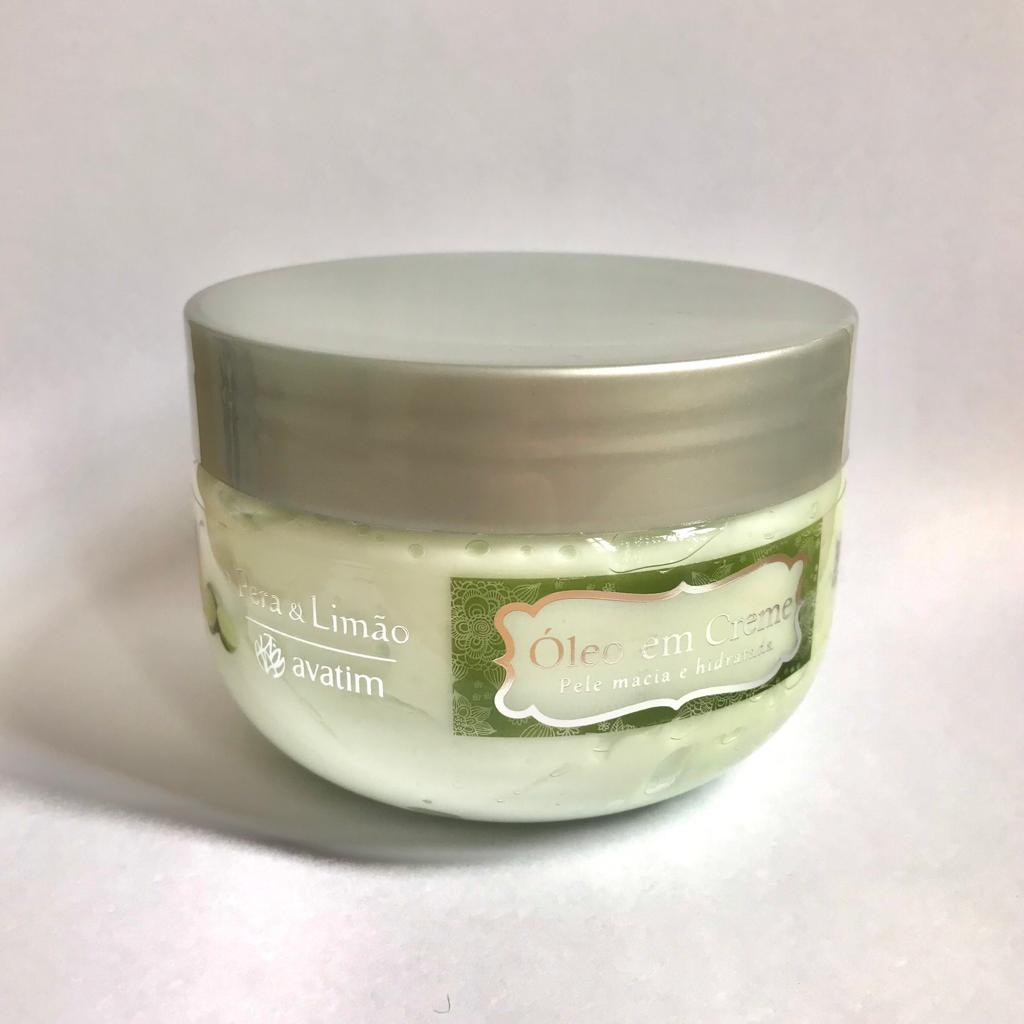 Óleo Em Creme Pera & Limão 300 G - Avatim | Shopee Brasil