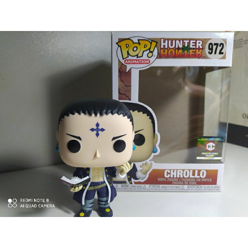 FUNKO POP ANIMATION HUNTER X HUNTER EXCLUSIVE - CHROLLO 972 | Shopee Brasil
