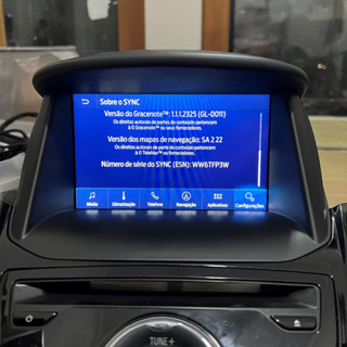 Kit Central Multimídia Original Ford Sync 3 New Fiesta Sedan | Shopee Brasil