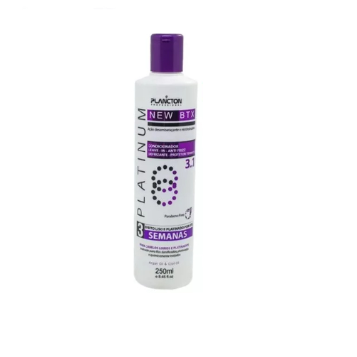 3 em 1 New BTX Platinum Plancton 250ml | Shopee Brasil