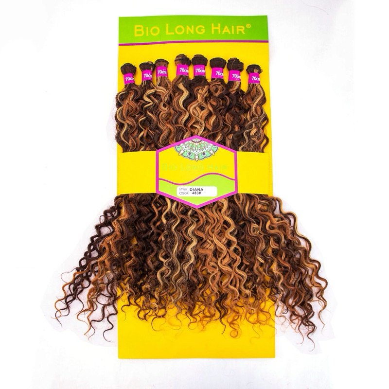 Cabelo Orgânico Cachos 2c-3a Diana Bio Long Hair - Super Star | Shopee ...