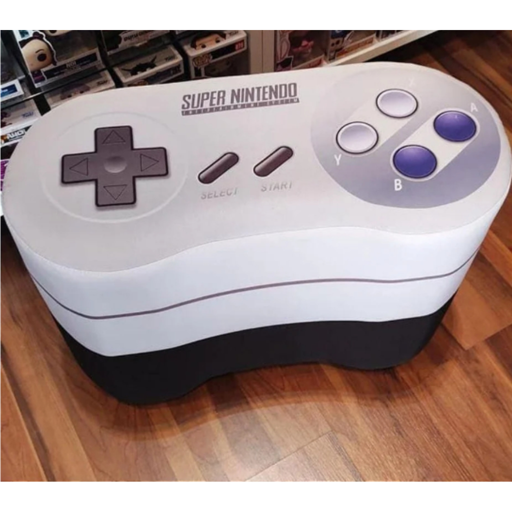Puff Formato Controle Super Nintendo Geek & nerd Decorativo Presente ...