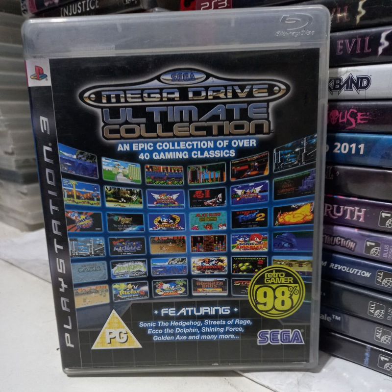 Sega mega drive ultimate collection ps3 mídia física | Shopee Brasil