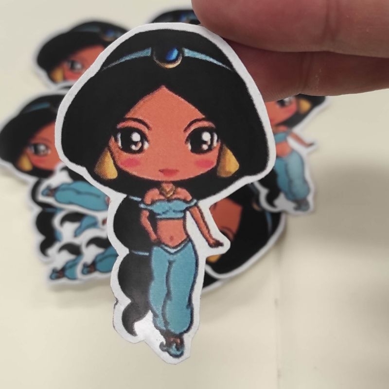 PRINCESAS DISNEY - JASMINE - STICKERS ADESIVOS & IMÃS | Shopee Brasil