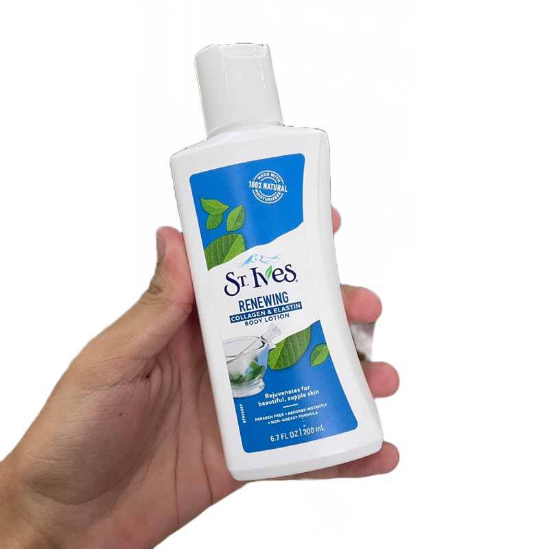 Creme Hidratante Colágeno e Elastina Hydrating St. Ives 200 ml | Shopee ...