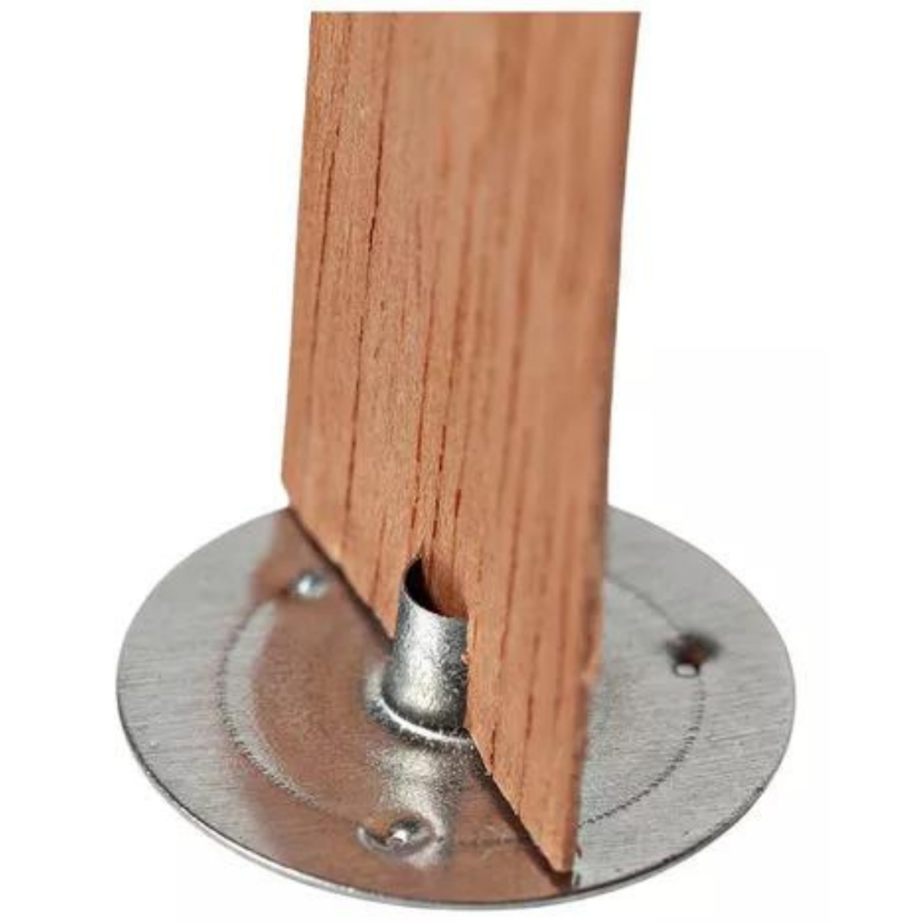 Pavio De Madeira Duplo + Ilhós Redondo | Shopee Brasil