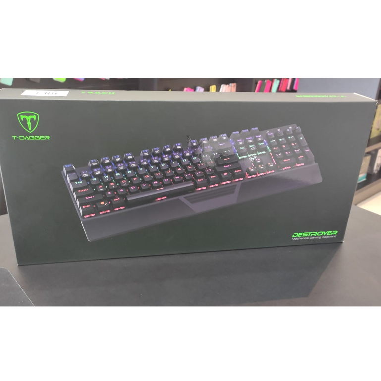 TECLADO T-DAGGER DESTROYER PT | Shopee Brasil