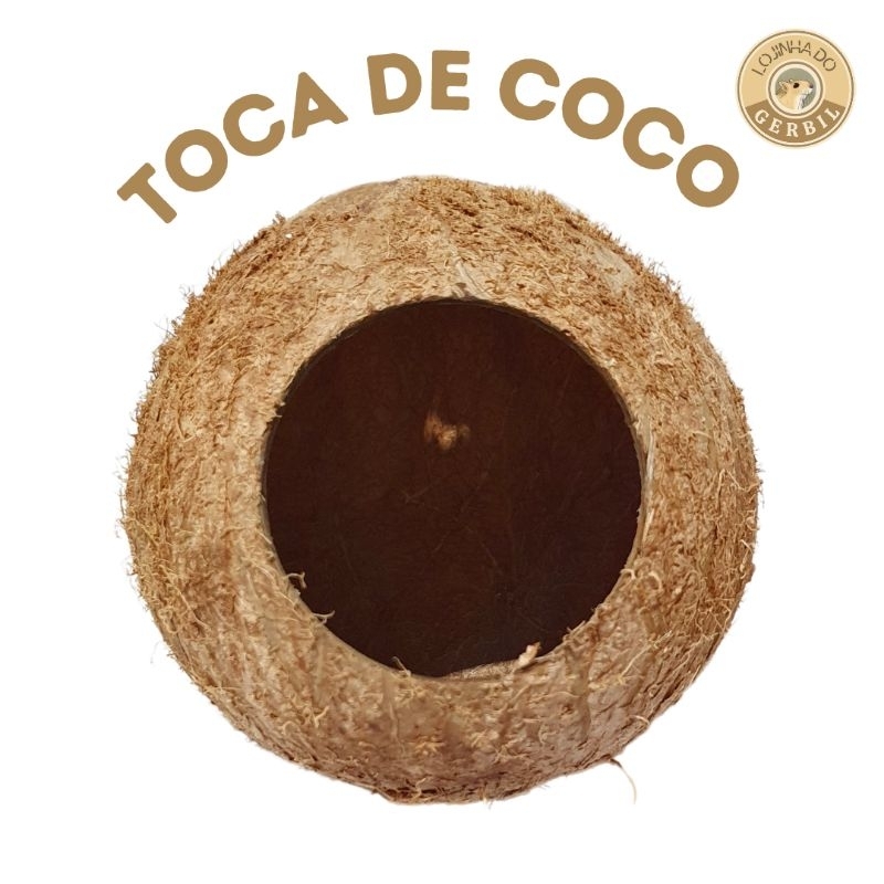 Toca de coco simples. | Shopee Brasil