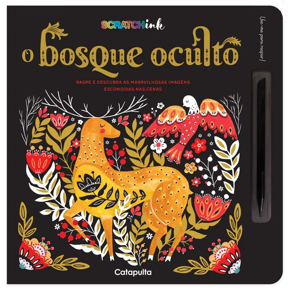 O Bosque Oculto Scratchink - Raspe e Descubra as Maravilhosas Imagens Escondidas nas Cenas ...