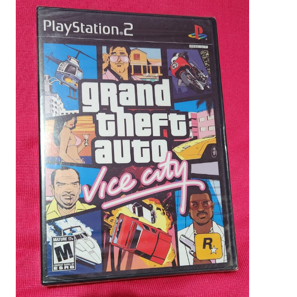 GTA Grand Theft auto para Playstation 2 - Vice city LACRADO | Shopee Brasil