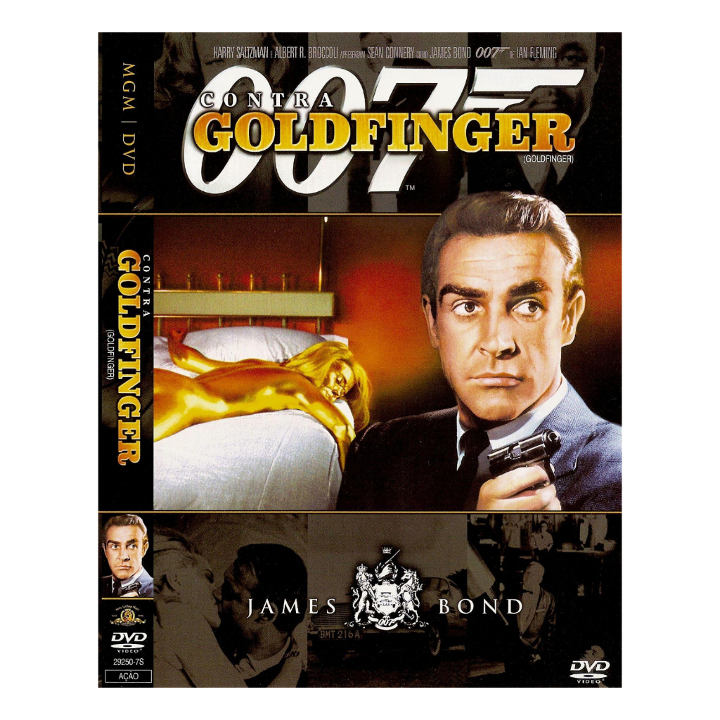 Dvd Filme: 007 Contra Goldfinger (1964) Dublado E Legendado | Shopee Brasil