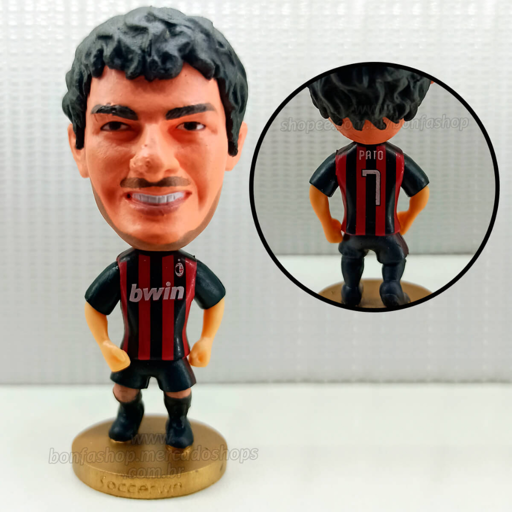Mini Craque Pato Milan - Miniatura Futebol Colecionável - Minicraque ...