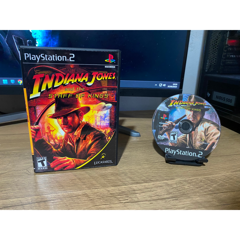 Indiana Jones and the Staff of Kings para PS2 | Shopee Brasil