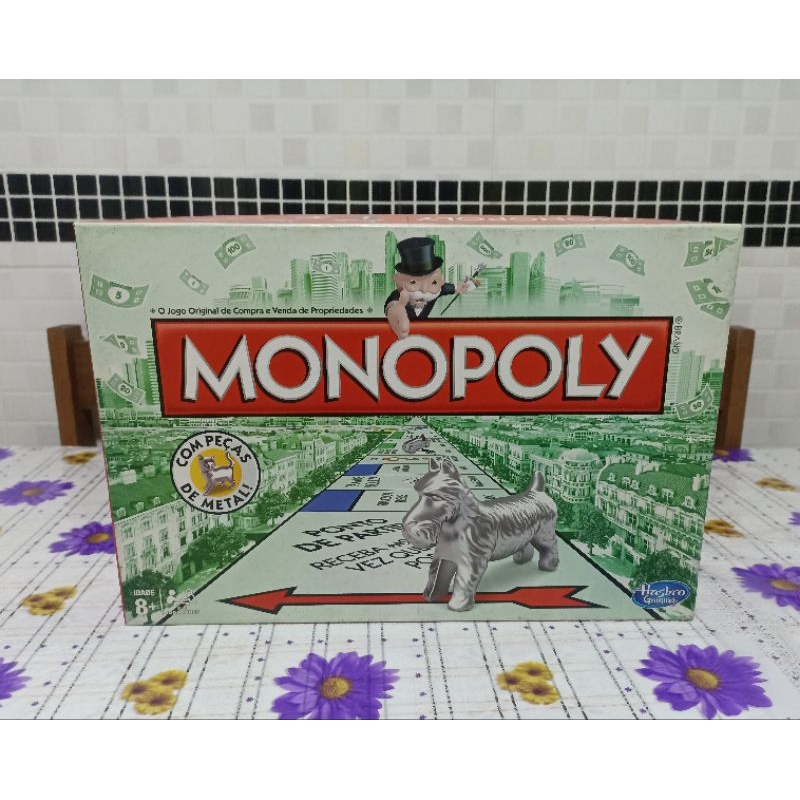 Jogo de tabuleiro - Monopoly Hasbro | Shopee Brasil