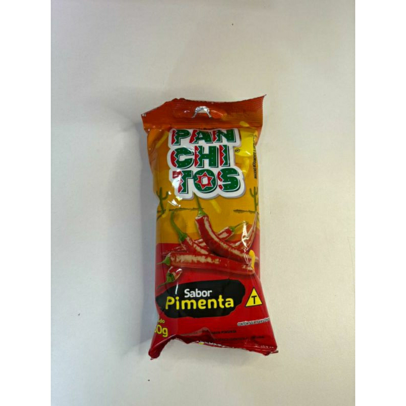 Panchitos 50g sabor pimenta com 10 unidades | Shopee Brasil