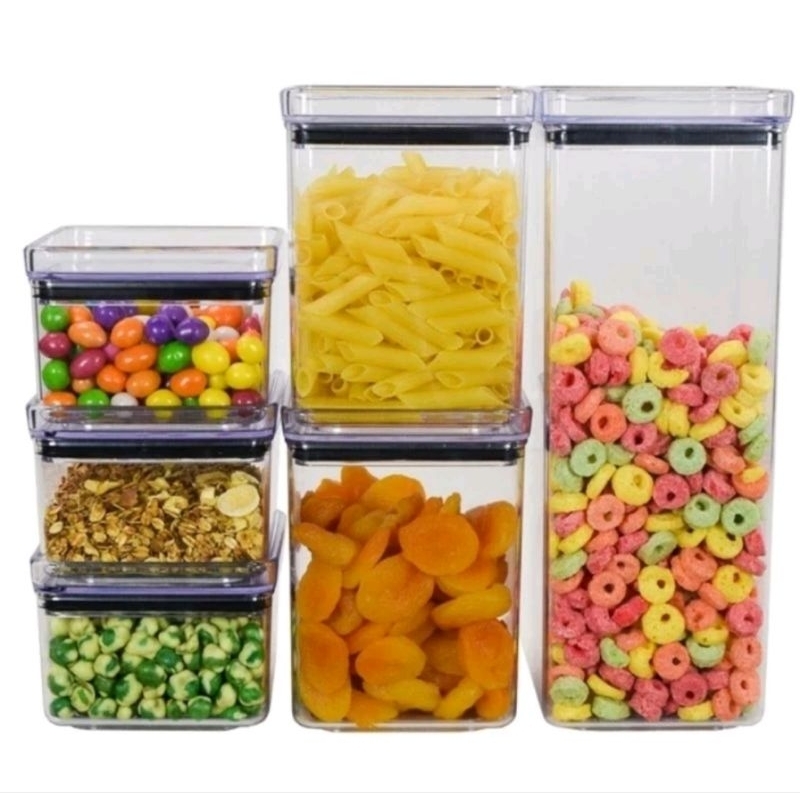 potes hermeticos empilhaveis | Shopee Brasil