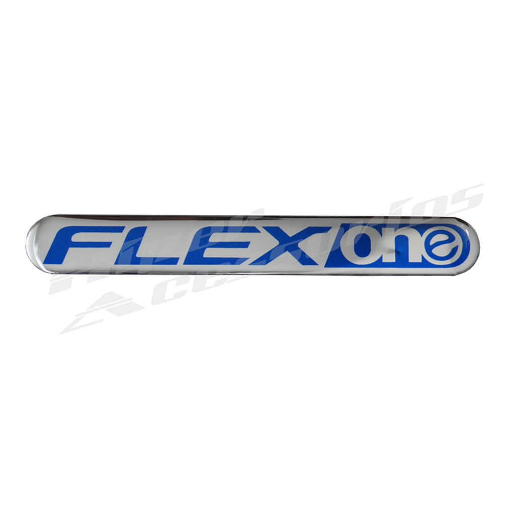 Emblema Adesivo Flexone Flex One Honda Civic City Fit | Shopee Brasil