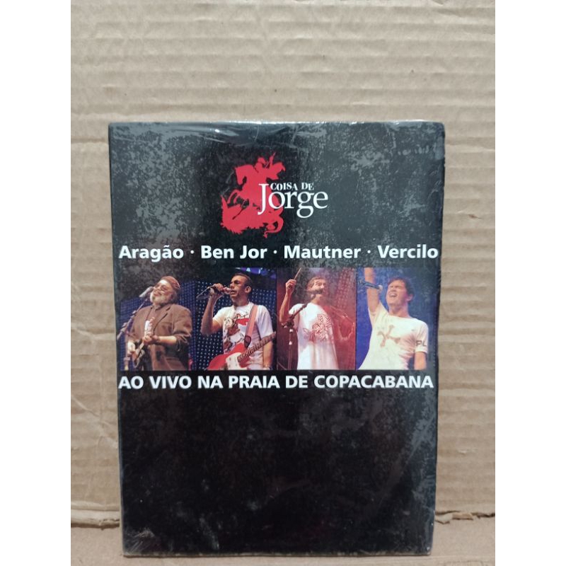 DVD COISA DE JORGE AO VIVO NA PRAIA DE COPACABANA (DIGIPACK/LACRADO) | Shopee Brasil