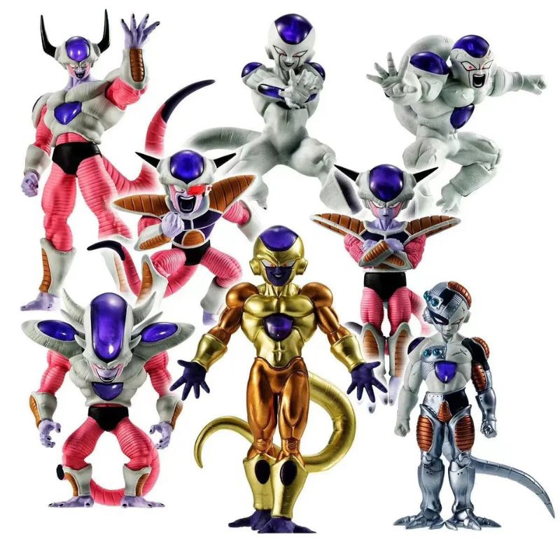 bonecos freeza Rei Cold Coola Kuriza Chilled action Figures Dragon Ball ...