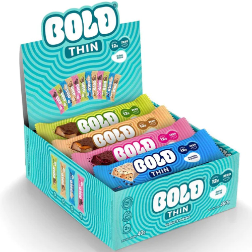 Bold Thin Zero Acucar - Caixa Com 12un 3 De Cada Sabor | Shopee Brasil