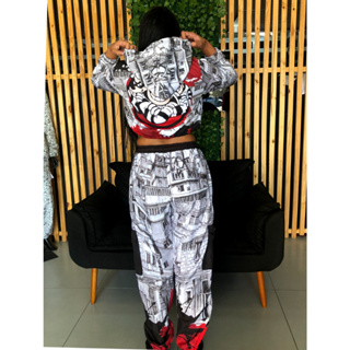 Kit Feminino Império Feminino Mandrake Cria de Quebrada Jaqueta Cropped ...