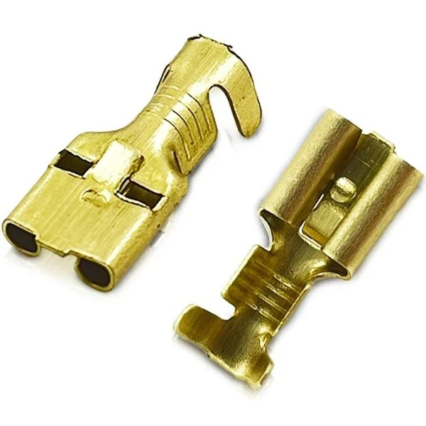 Terminal Fêmea/ Macho Latão Pacote Com 100 Peças cada. | Shopee Brasil