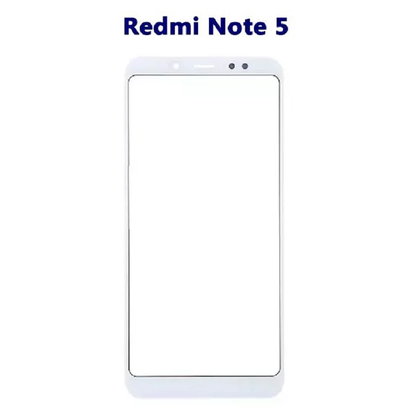 Vidro Frontal s/ Touch Xiaomi Redmi Note 5 Original - Branco | Shopee ...