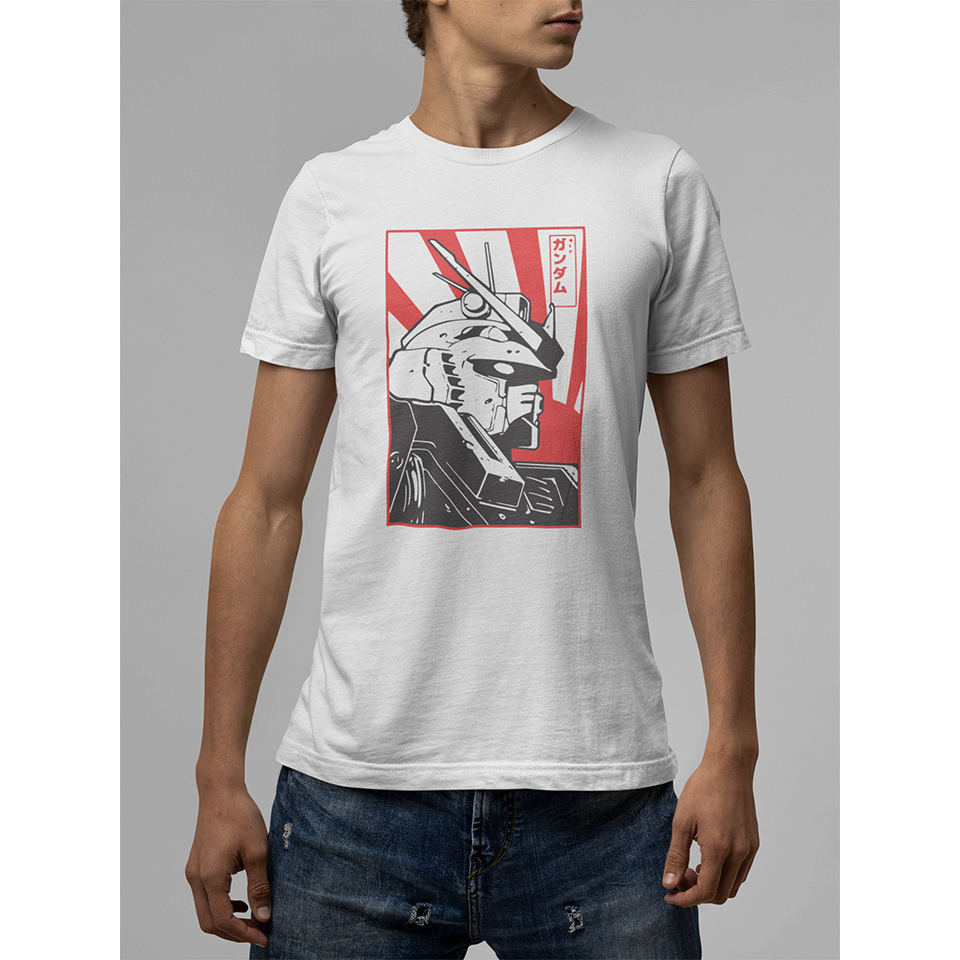 Camisa T-shirt Mobile Suit Gundam - Exia Gundam | Shopee Brasil