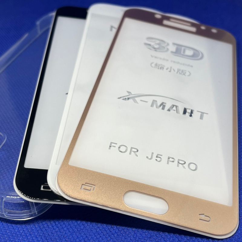 Kit 2 em 1 - Samsung Galaxy J5 Pro - Película de Vidro 3D Frontal ...