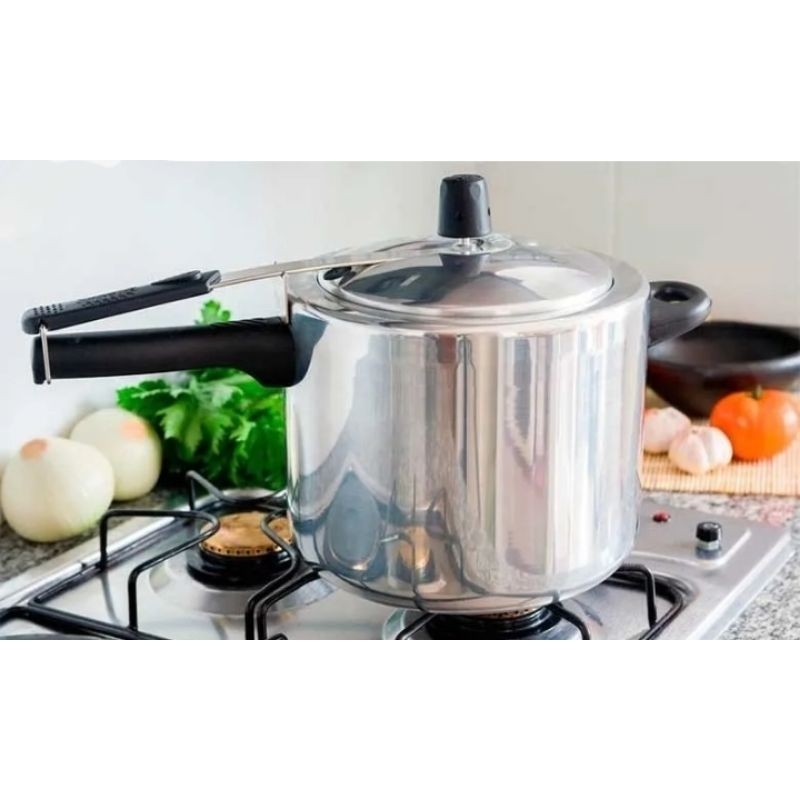 Panela de Pressão Alusol Alumínio Polido Segurança Inmetro 3/4,5/7/10 ...