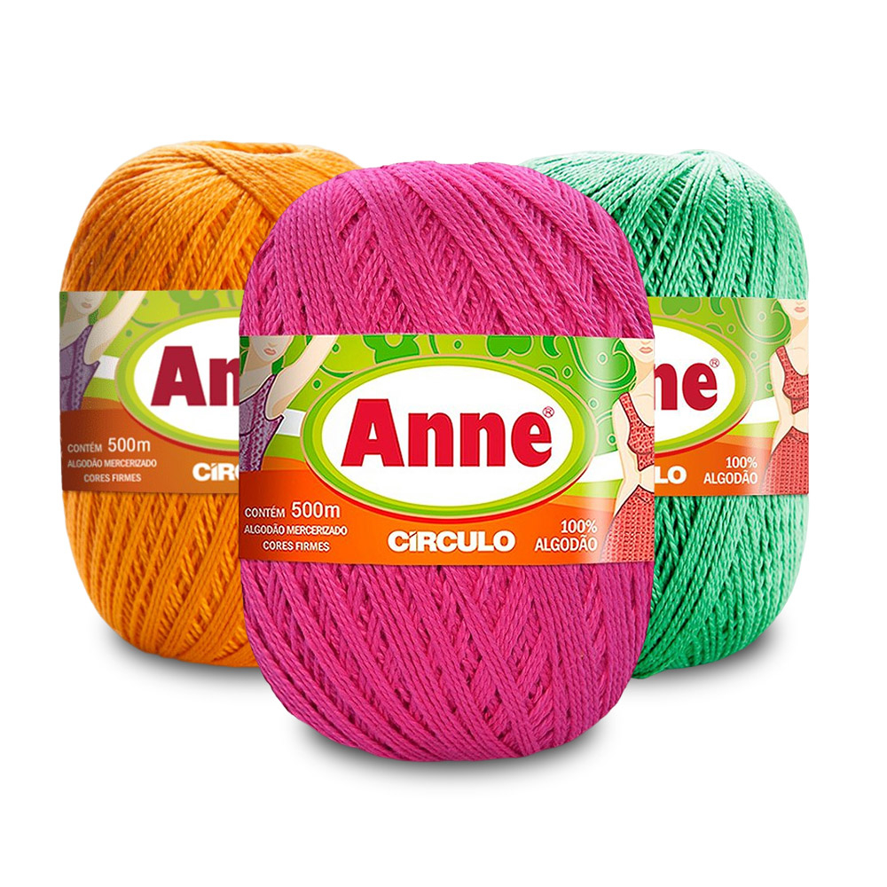 Linha Anne Circulo 500 Metros - CARTELA 2 | Shopee Brasil
