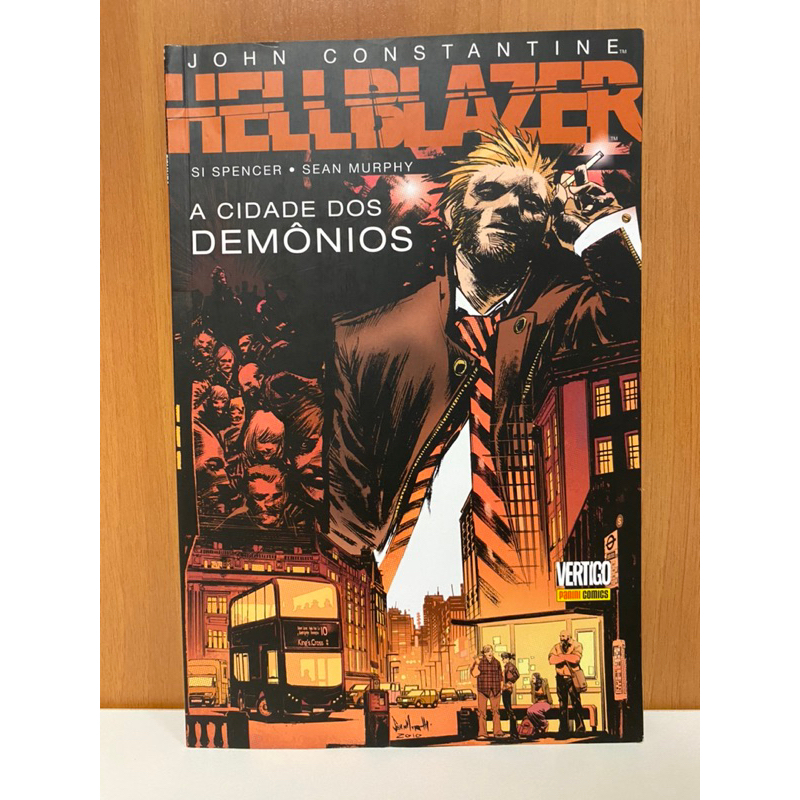 HQ John Constantine Hellblazer: A Cidade dos Demônios SEMINOVA | Shopee ...