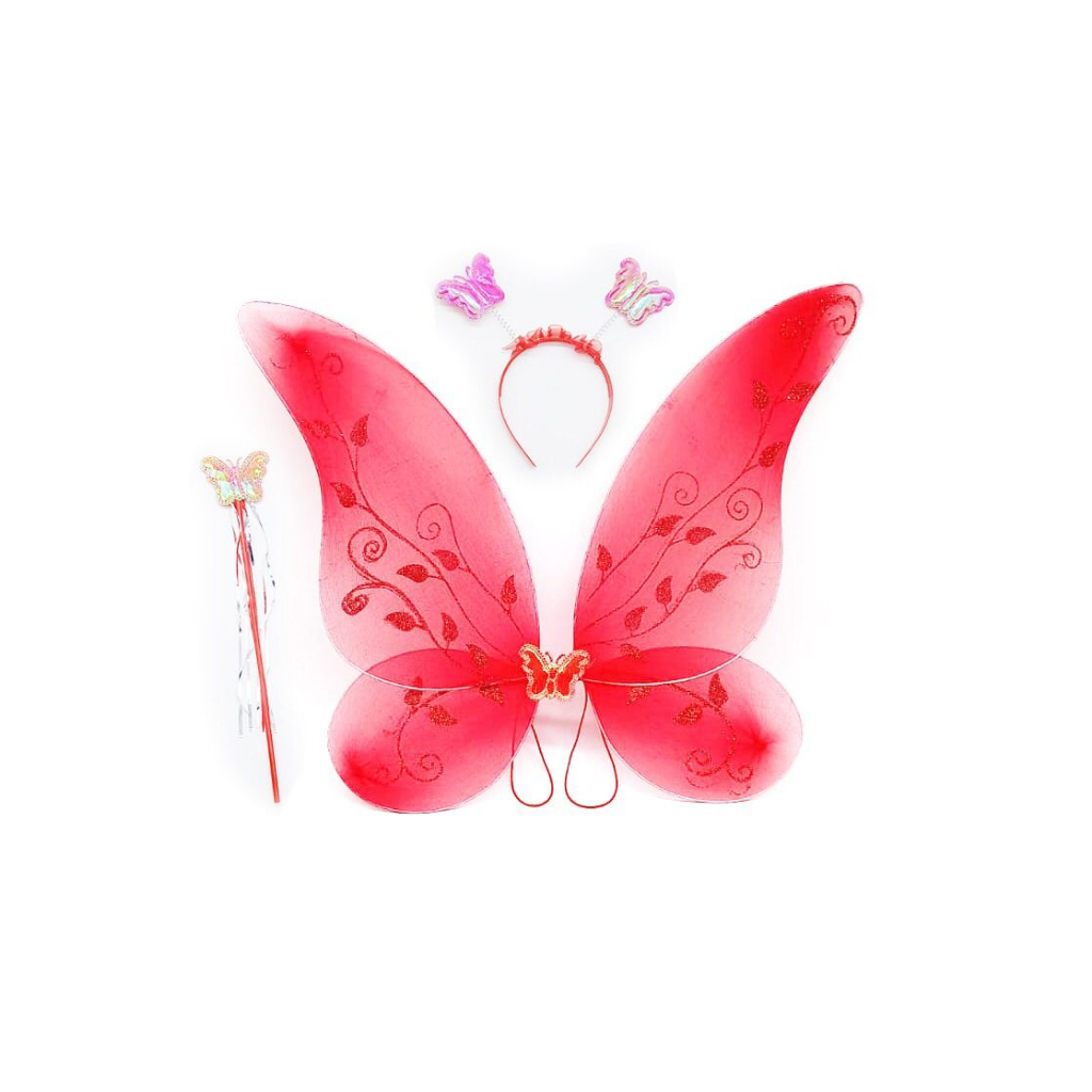 Kit Asa Fada Cores - Kit Asa Fadinha - Sininho - Fantasia -Fada ...