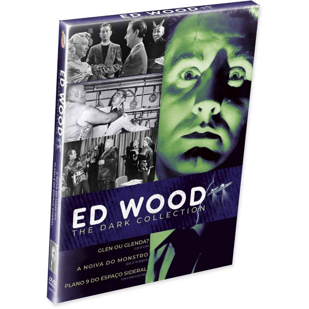 Dvd: Ed Wood: The Dark Collection - Digipack Com 2 Discos - Original e ...